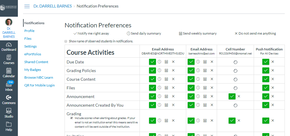 Getting started with Online and Canvas | Orientation – darrellbarnes.blog